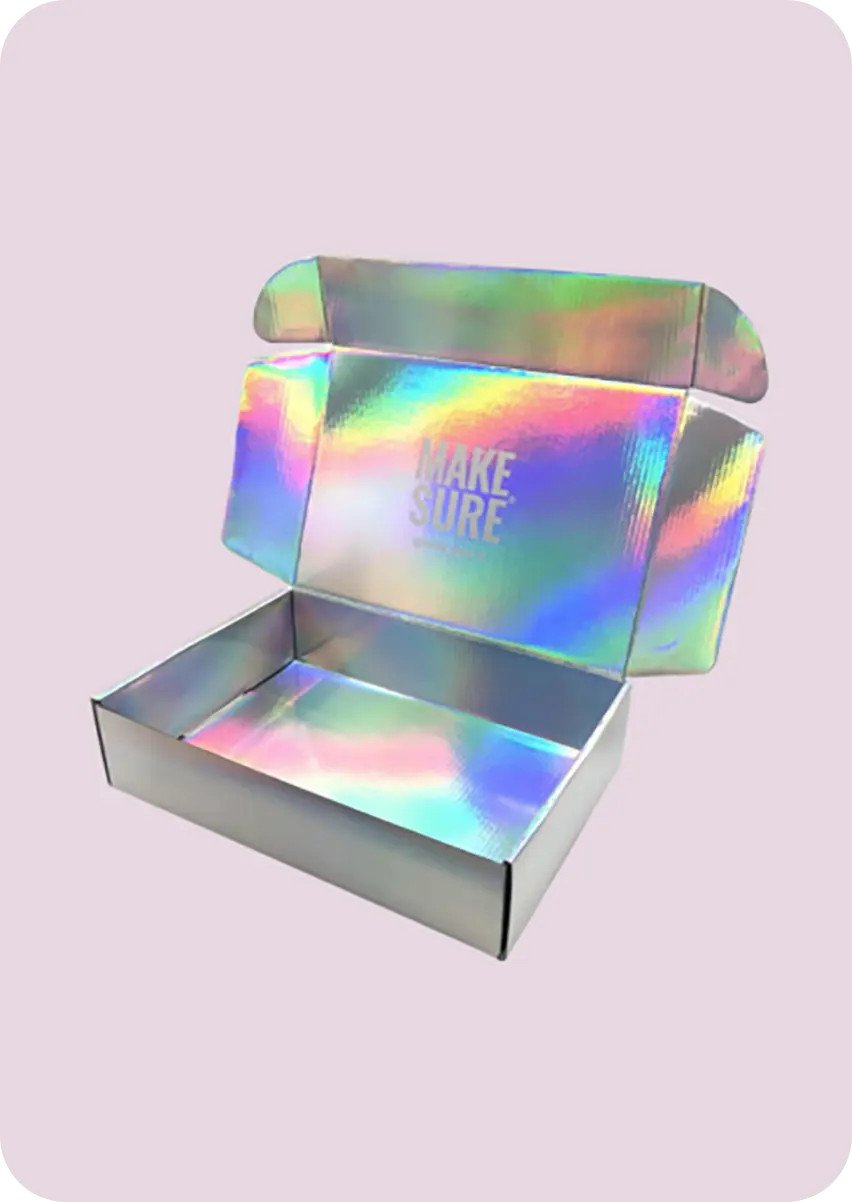 Metal Boxes / Holographic Foiling Boxes